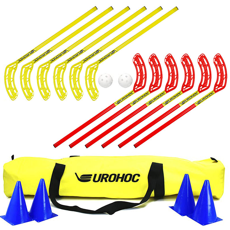 Eurohoc Floorball Junior Hockey Set